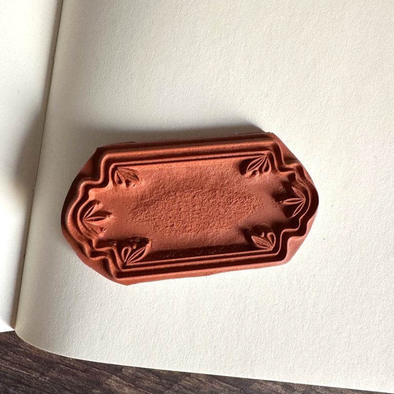 Rubber stamp little label MAKI*Frieda – unmounted rubber stamp or cling ...